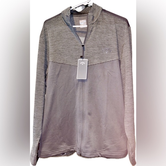 Callaway | Jackets & Coats | Nwt Callaway Golf Zip Jacket Mens Medium ...